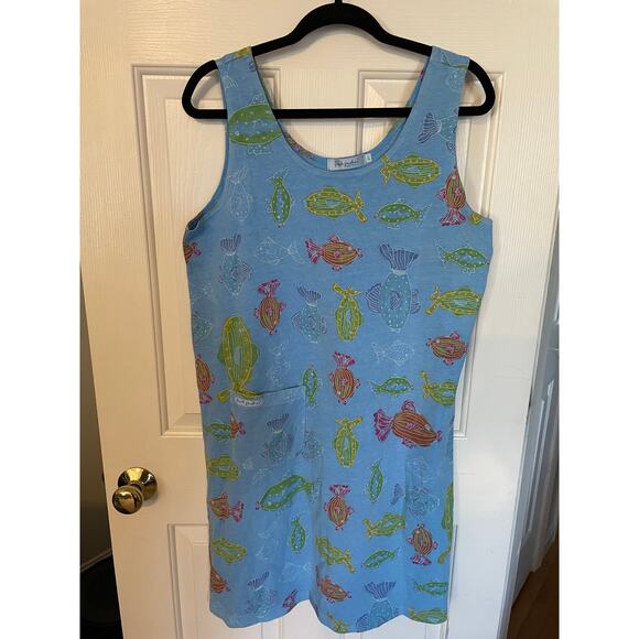 fresh produce | Dresses | Fresh Produce Fish Print Dress Made In Usa ...